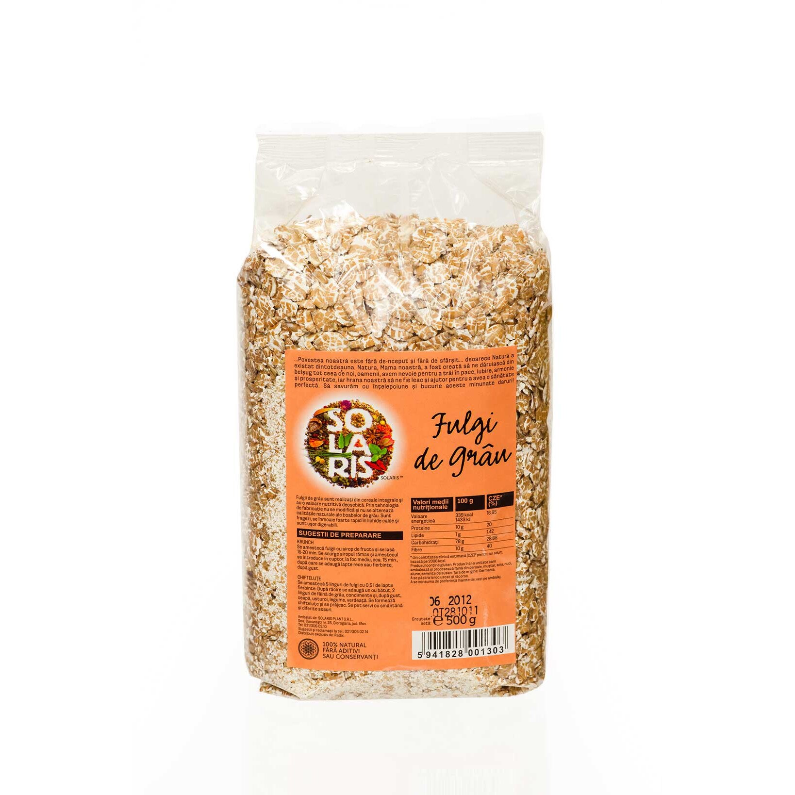 Fulgi de Grau, Solaris, 500 g - eMAG.ro