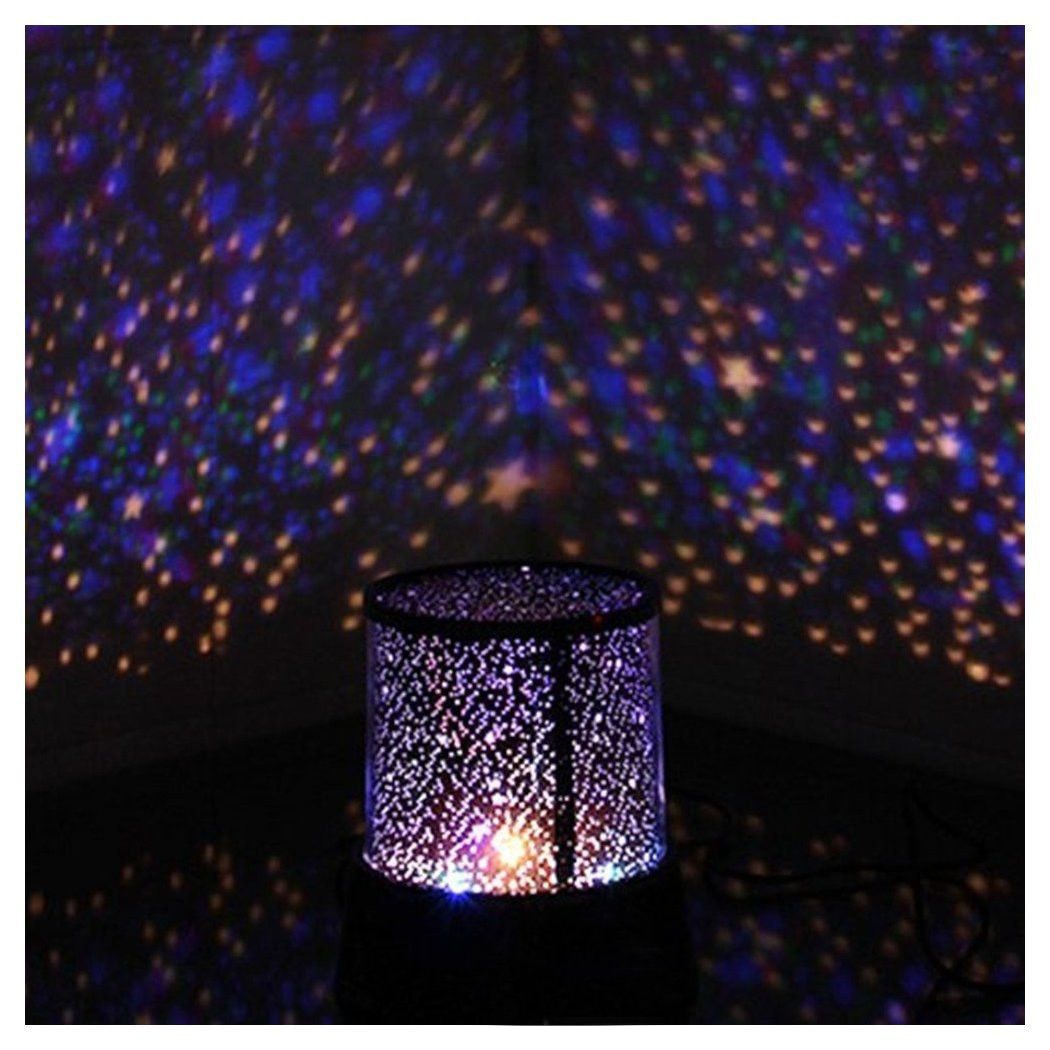 Lampa de veghe, proiectie stele colorate, ASHOP - eMAG.ro