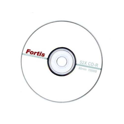 CD-R Fortis, 700 MB, 52X, 80 min, 50 buc - eMAG.ro