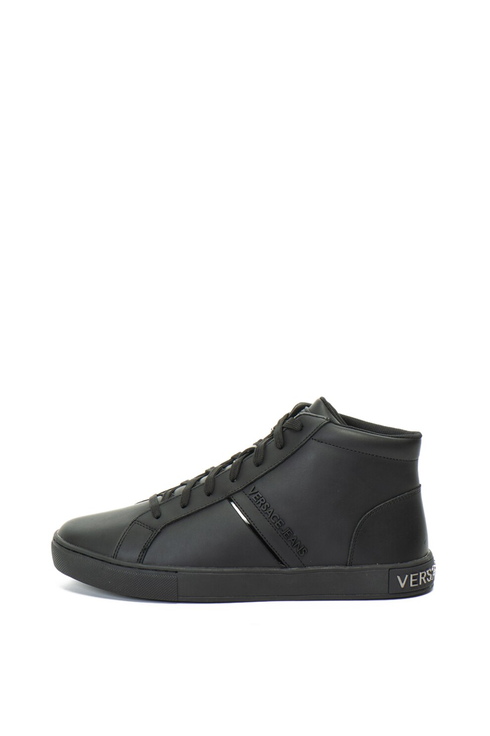 Versace Jeans, Pantofi sport mid-hi, Negru, 45 - eMAG.ro