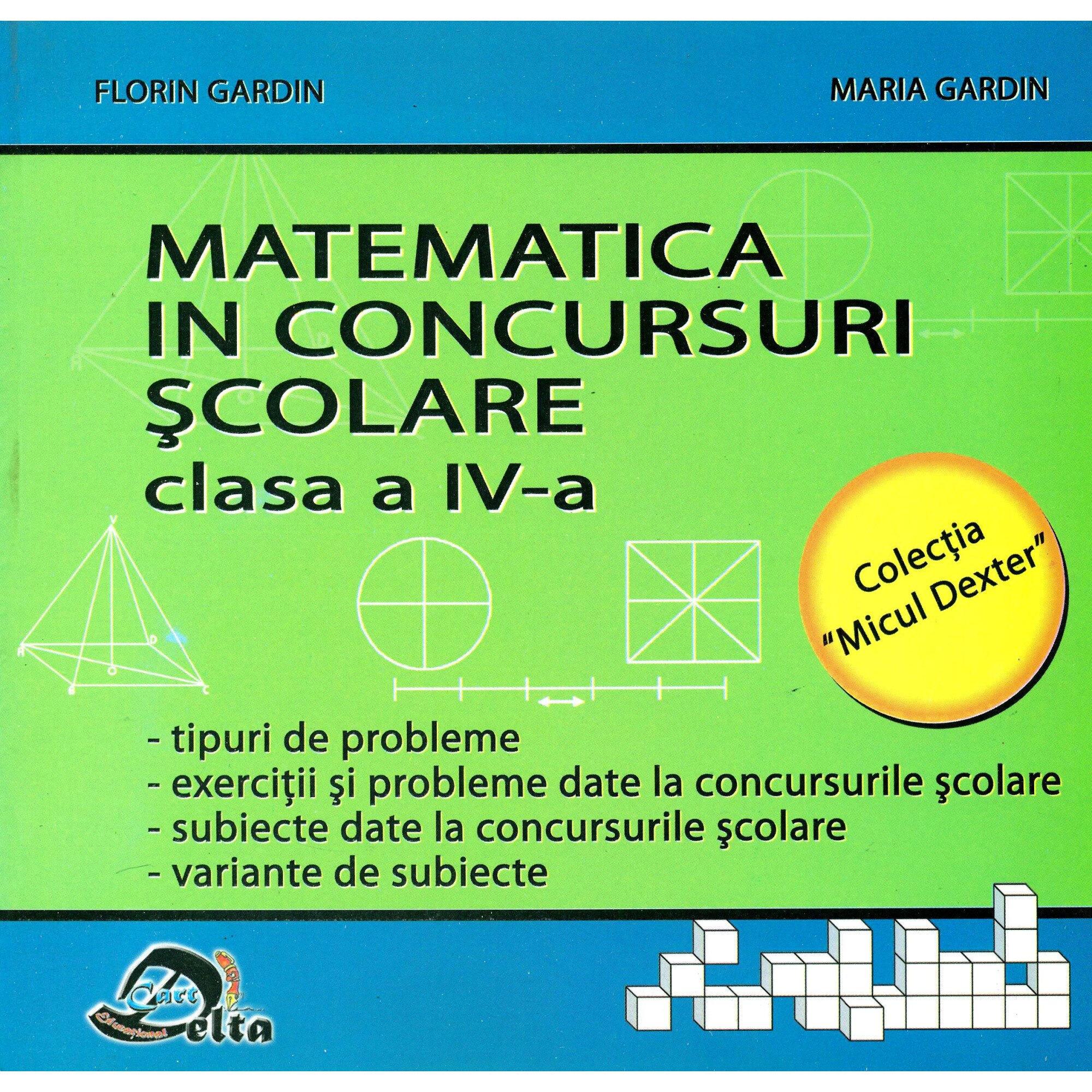 Matematica in concursuri scolare clasa a-IV-a - eMAG.ro
