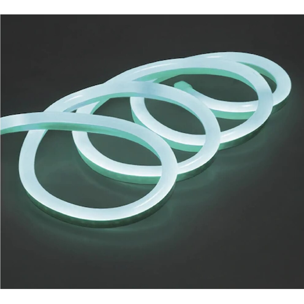 TUB Luminos, CRACIUN, NEON FLEXIBIL, 50 metri ALB RECE, LED - eMAG.ro