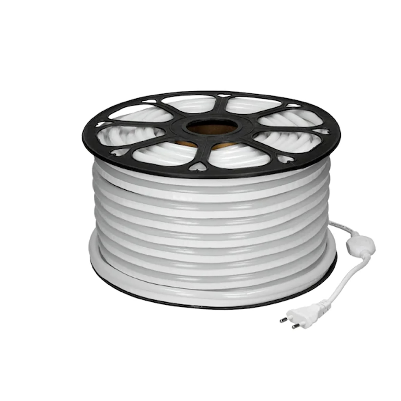 TUB Luminos, CRACIUN, NEON FLEXIBIL, 50 metri ALB RECE, LED - eMAG.ro