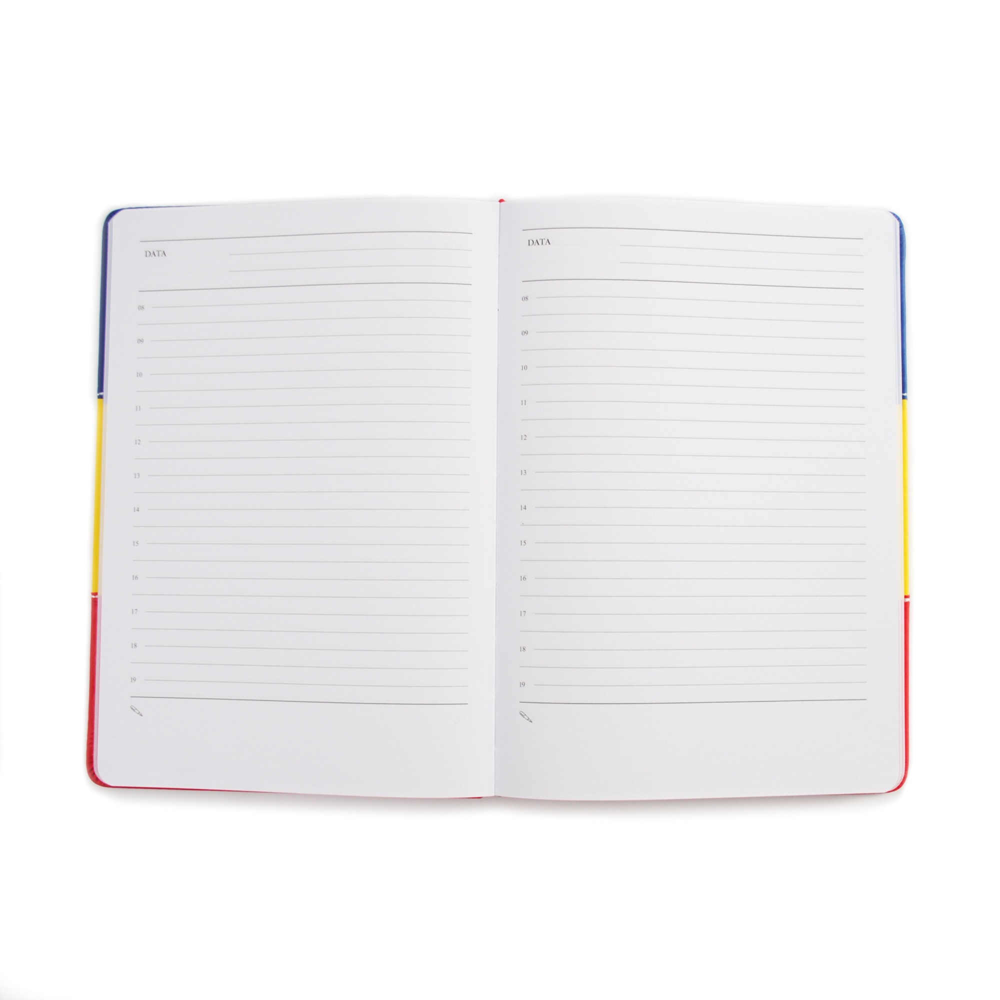 Agenda nedatata TRICOLOR ORIZONTAL A5 - eMAG.ro