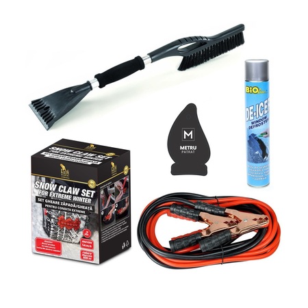 Pachet auto de iarna: gheare zapada conditii extreme (tip lanturi ...