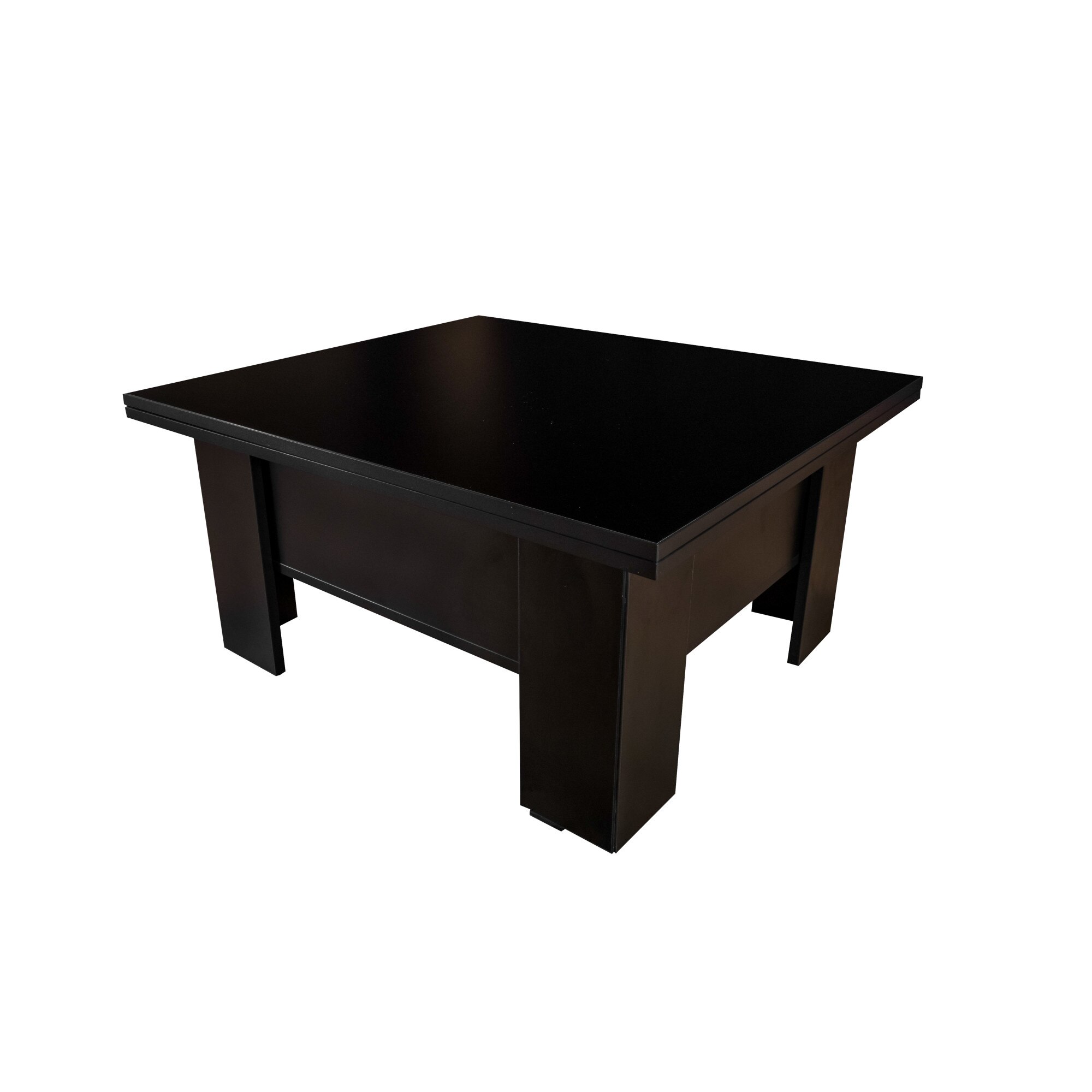 Masa cafea extensibila, 80 x 180 x 45, Negru - eMAG.ro