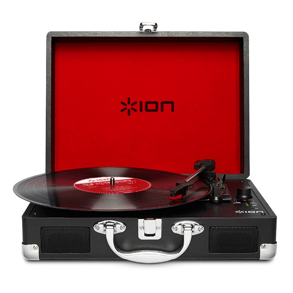 Pick-up portabil ION Audio VINYL MOTION - USB, Boxe incorporate ...