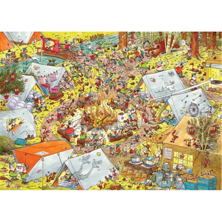 Puzzle PuzzelMan - Scouting, 500 piese (51485) - eMAG.ro