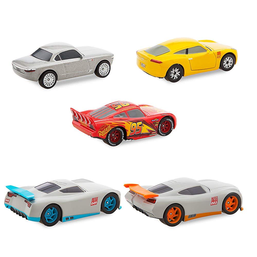 Set de joaca, masini de curse Disney Cars Deluxe - eMAG.ro