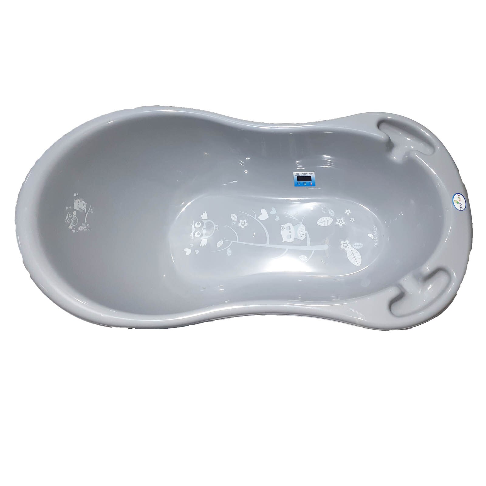 Fürdőkád hőmérővel 102 cm Tega Baby Bagoly 005-106, Szürke - eMAG.hu
