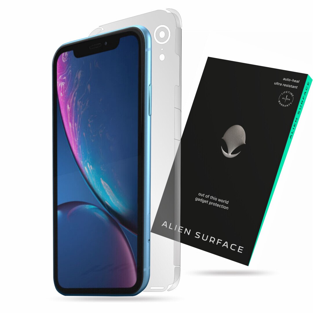 Folie Alien Surface, pentru Apple iPhone XR, protectie spate, laterale ...