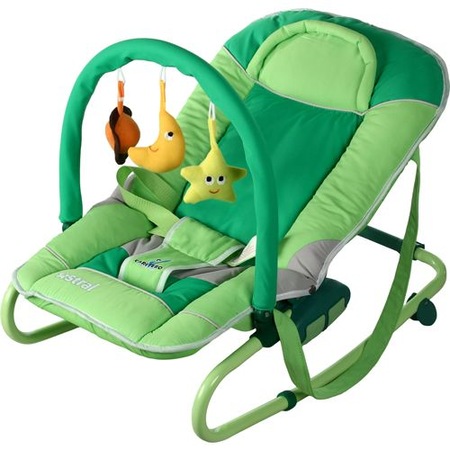 Sezlong Caretero pentru Copii Astral, green - eMAG.ro