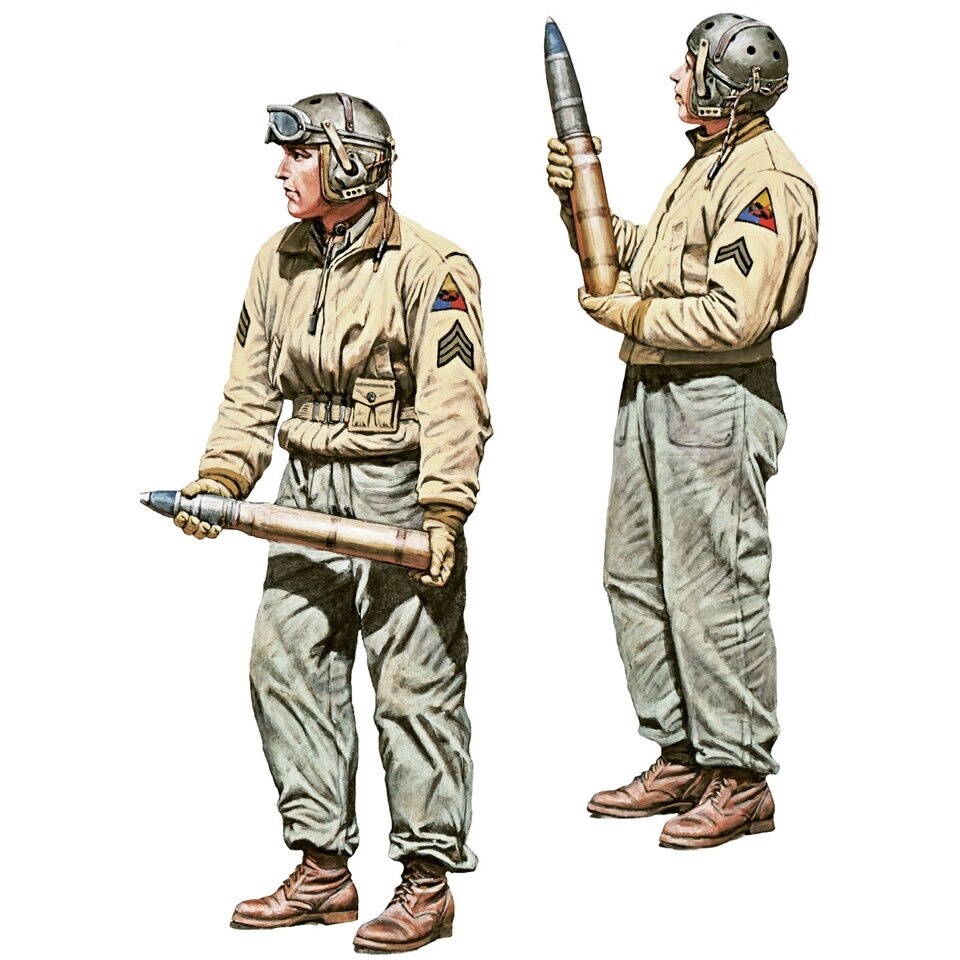 MiniArt Tank Katonai Modell Amerikai Lőszer Loading tank személyzet 1: ...