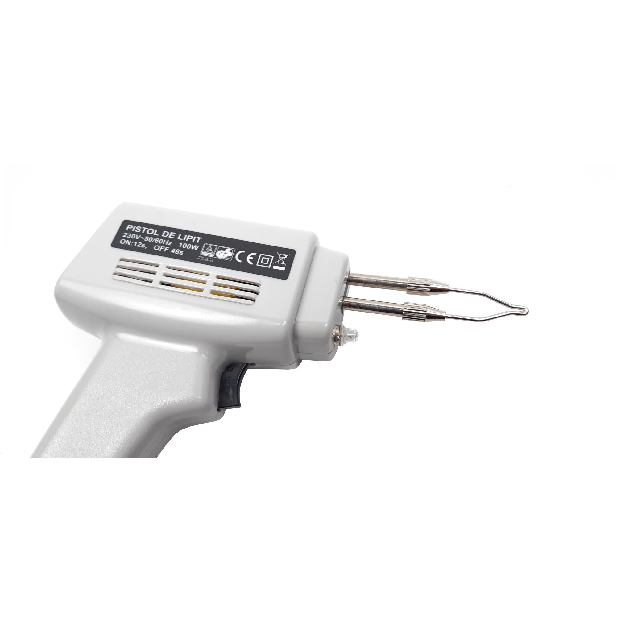 Pistol de lipit electric, letcon cu incalzire rapida 100W-220V - DALBI ...