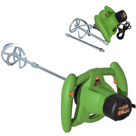 Amestecator (mortar/beton) 1200W, 650Rpm, 120mm, 600mm Masina de ...