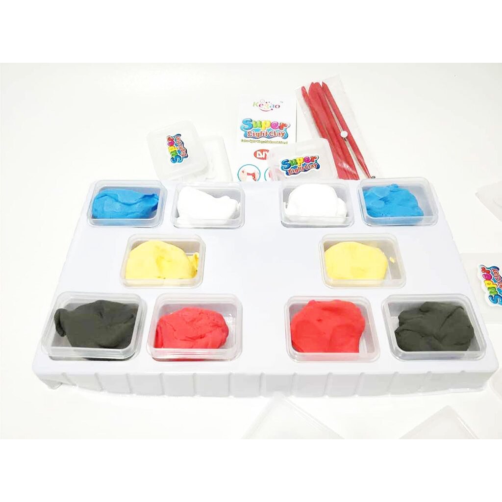 Set pasta de modelat,10 cutiute, non-toxica si extrem de placuta la ...