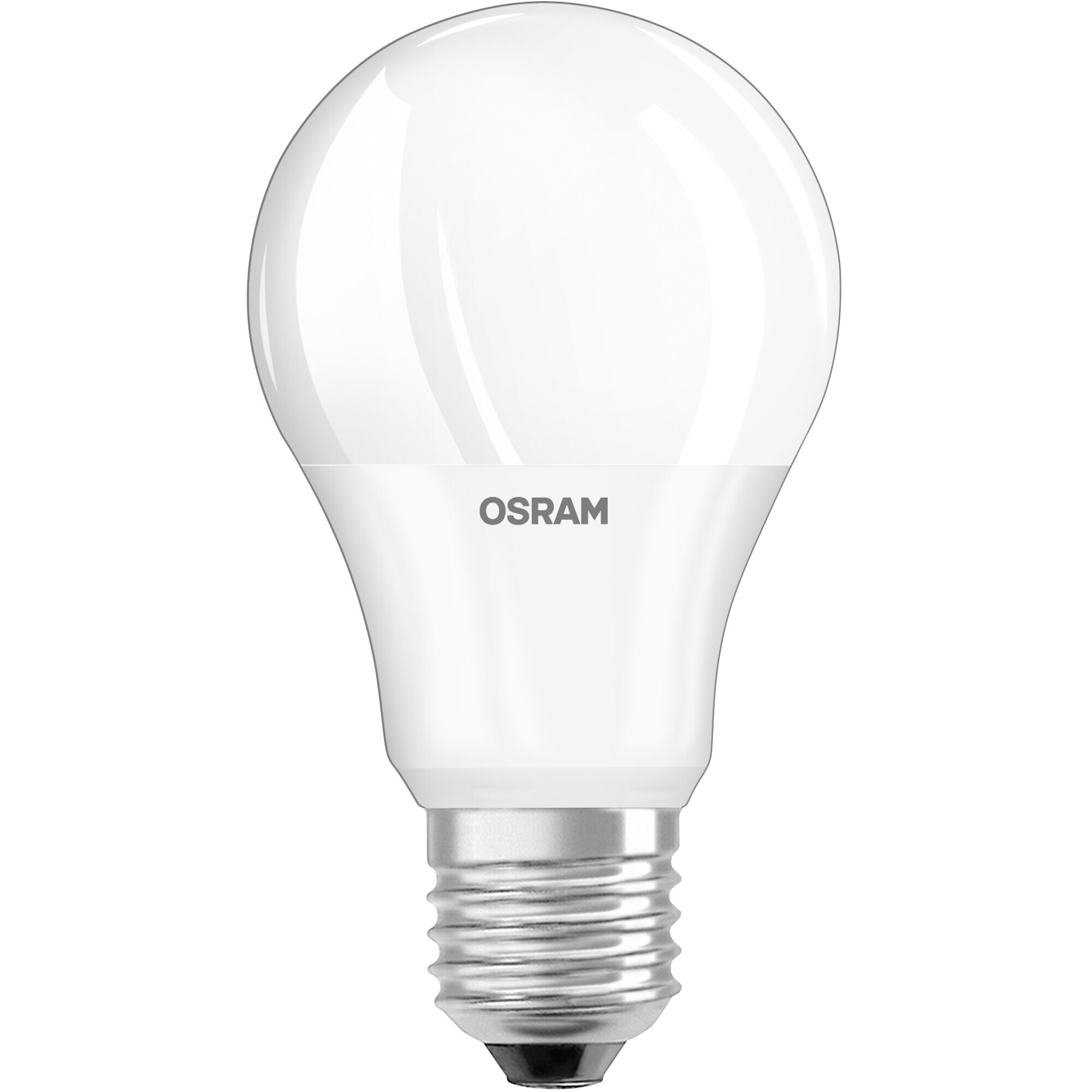 Set 3 becuri LED Osram Base, A75, E27, 10W (75W), 1055 lm, lumina calda ...