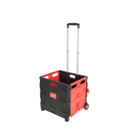 Carut pentru cumparaturi din plastic pliabil - eMAG.ro