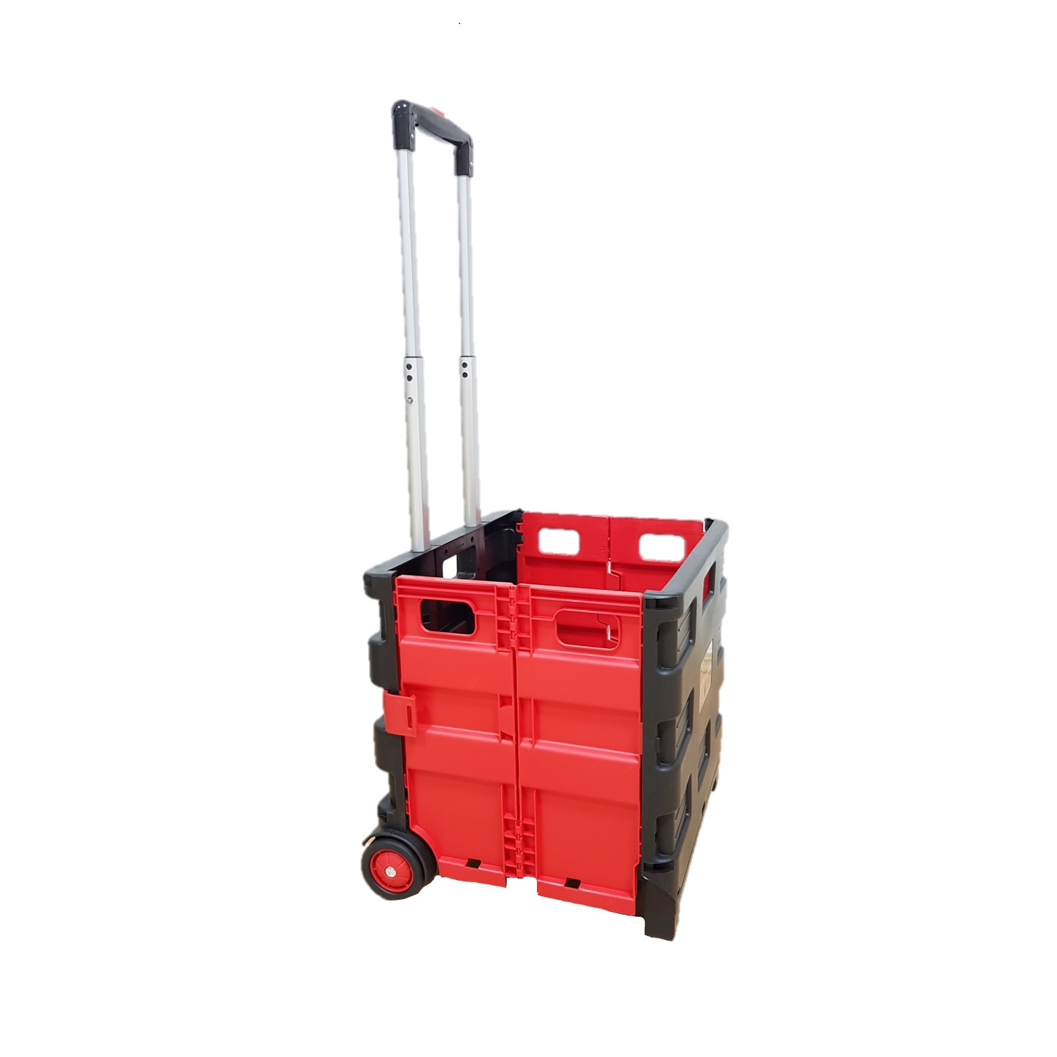 Carut pentru cumparaturi din plastic pliabil - eMAG.ro