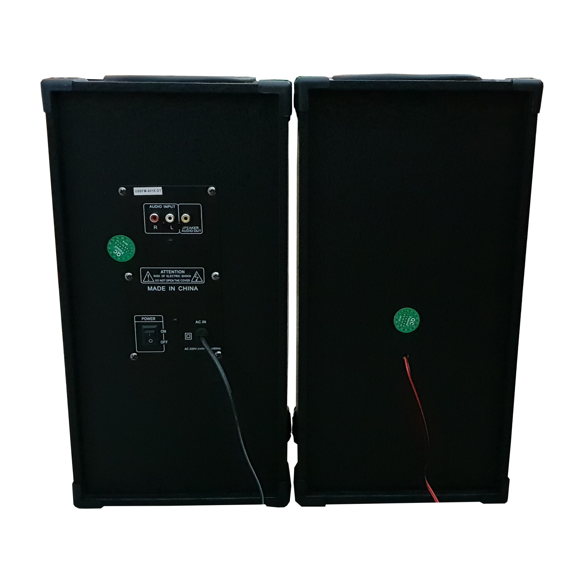 Boxe Active Cu Statie Profesionale HI-FI, 80 W P.M.P.O, Difuzor 6 Inch ...