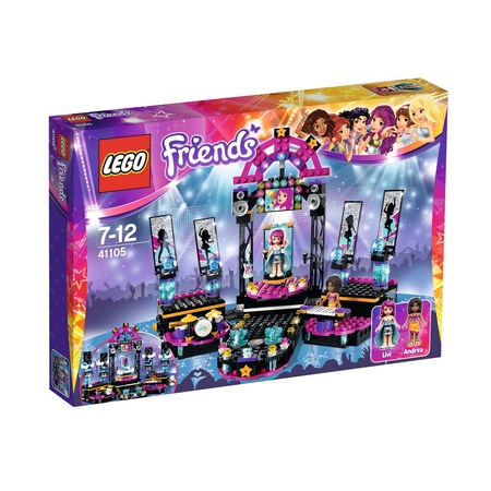 LEGO Friends Сцена на Поп звезда 41105 - eMAG.bg
