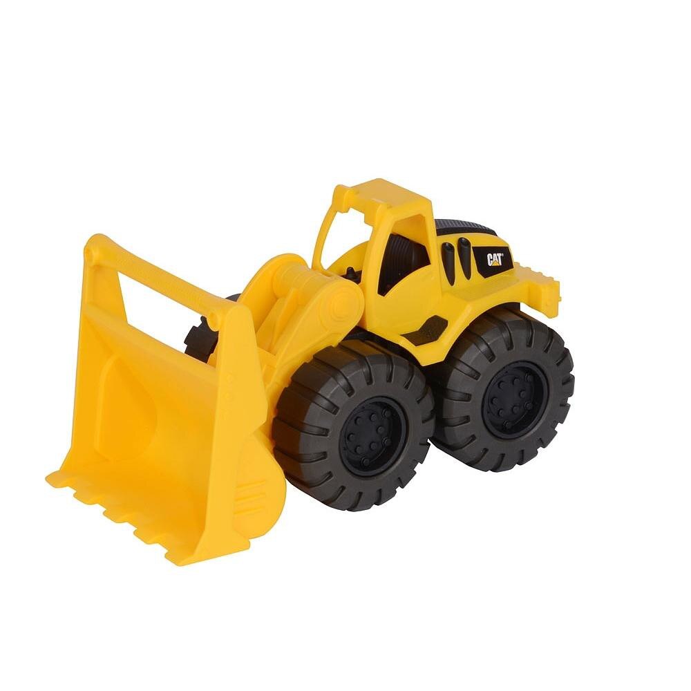 Set buldozer, Cat Tough Truks, casca, lopata, grebla - eMAG.ro