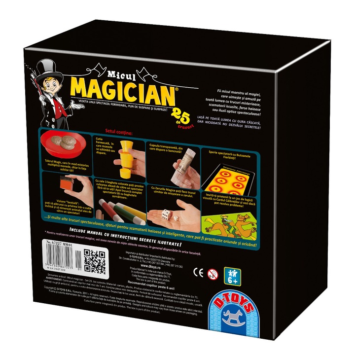 Set D-Toys Magicianul 25 trucuri - eMAG.ro