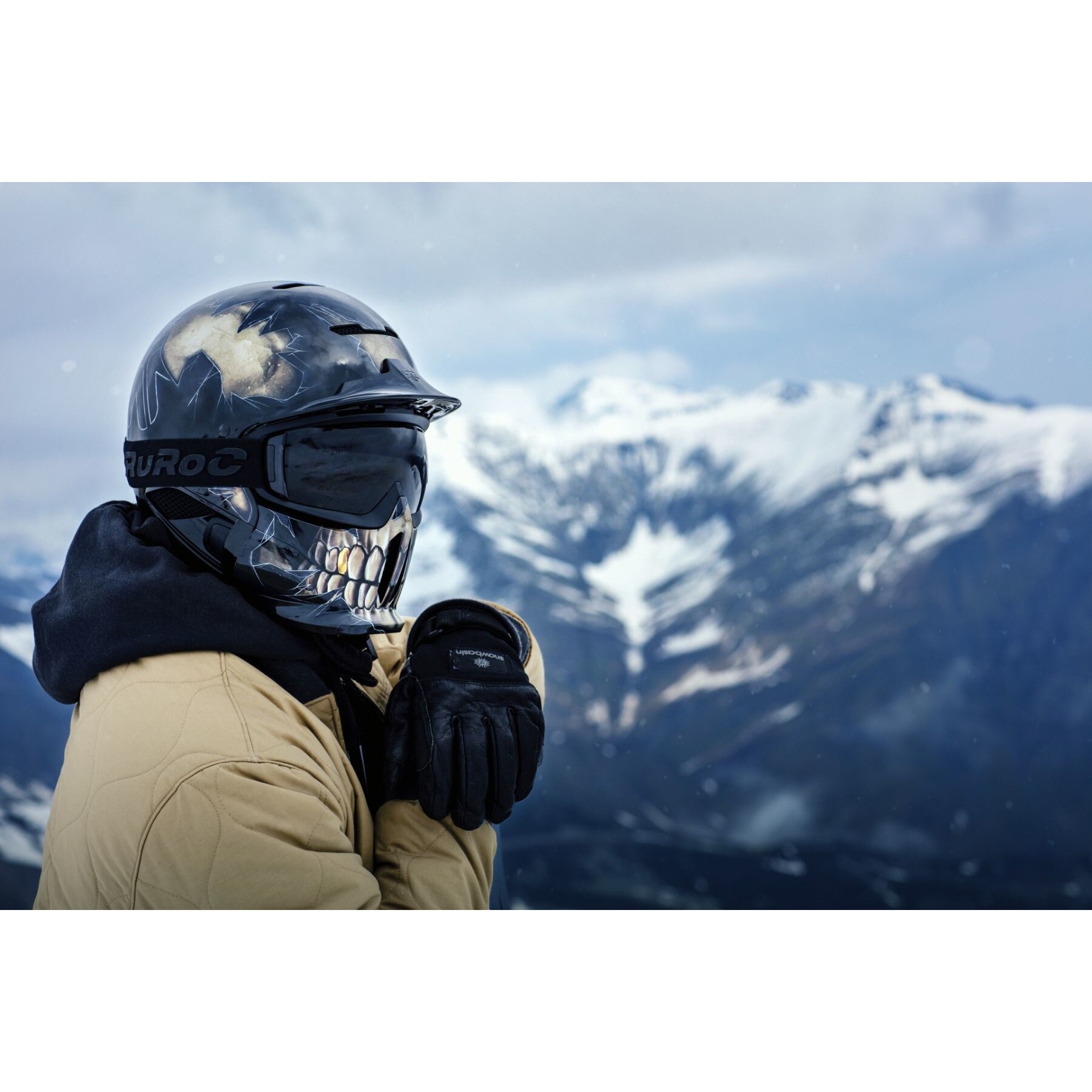 Casca Ski/Snowboard RUROC RG1-DX FEAR XL - eMAG.ro