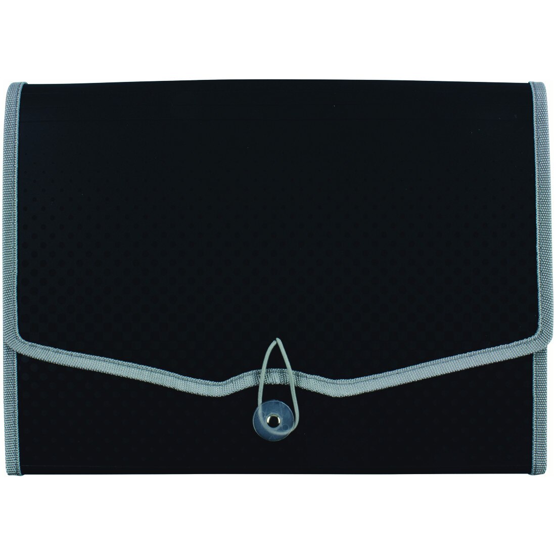 Mapa A4 cu 12 compartimente Stylex neagra - eMAG.ro