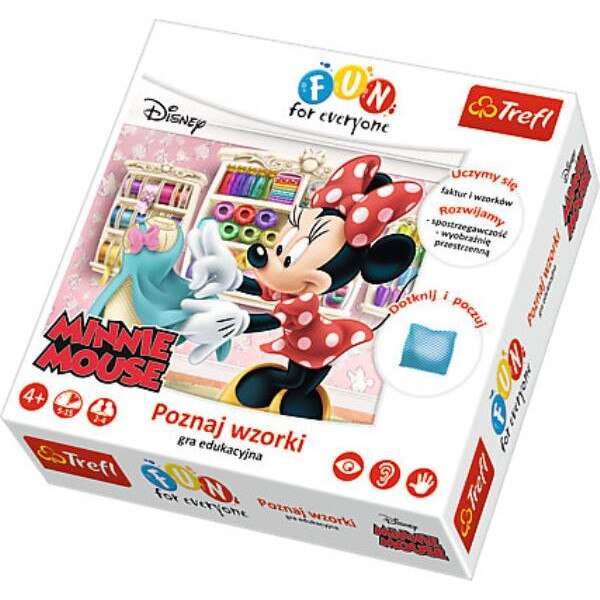 Joc educativ Trefl Minnie Mouse Fun For Everyone, Invata diferite ...