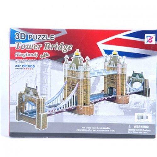 3D пъзел Toys Tower Bridge, 237 части - eMAG.bg