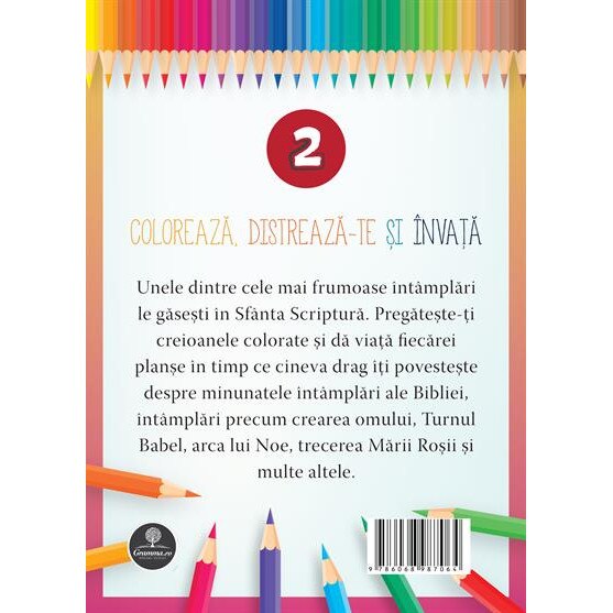 Intamplari din Vechiul Testament 2 - carte de colorat - eMAG.ro