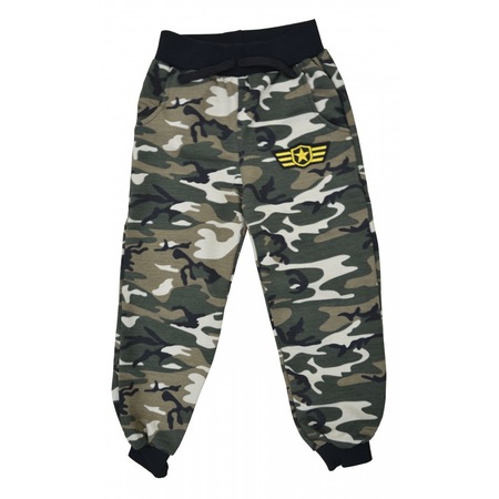 Pantaloni Army Camo, 14 ani, 164 cm - eMAG.ro