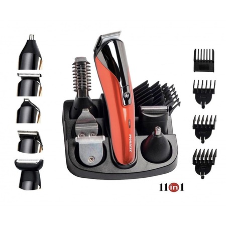 Aparat Barbierit Promozer 11 In 1 ™ Profesional, Tuns Si Trimmer - eMAG.ro