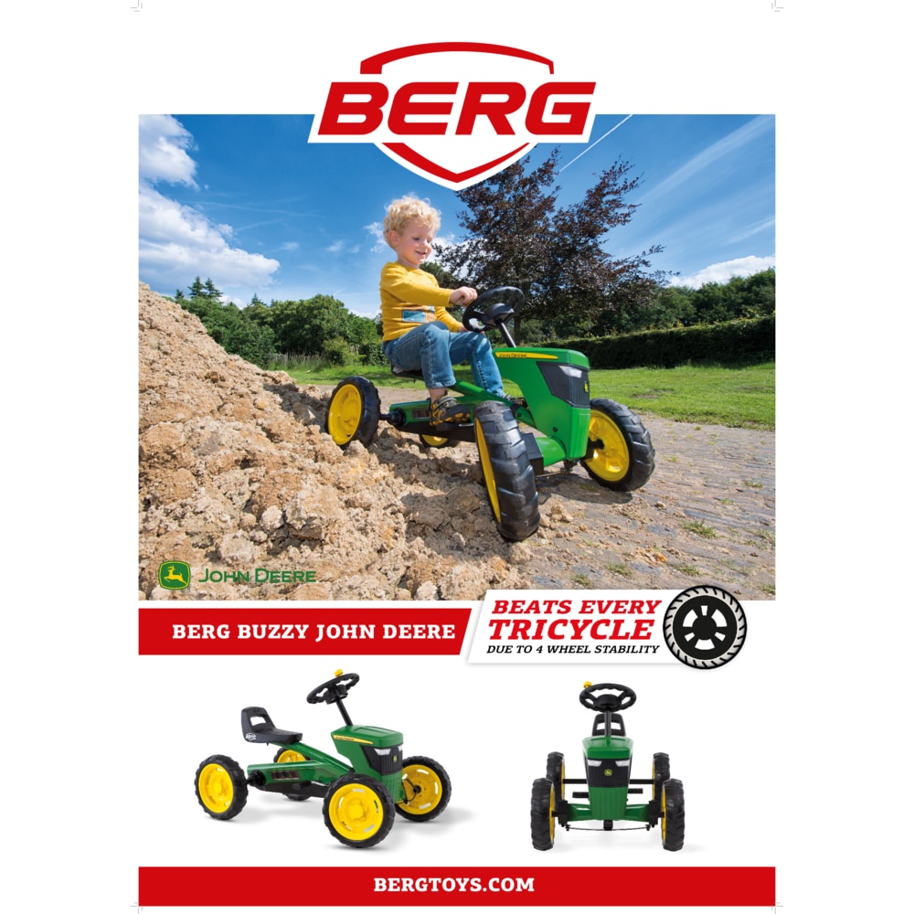 Kart BERG Buzzy John Deere - eMAG.bg