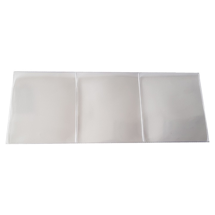 Coperta talon auto tip nou Vision, Transparent, 116 x 213 mm - eMAG.ro
