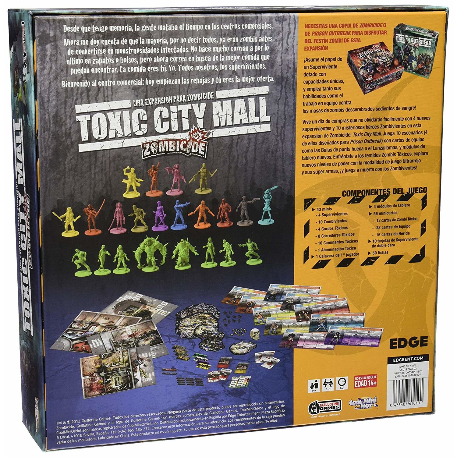 Joc Zombicide: Toxic City Mall - eMAG.ro