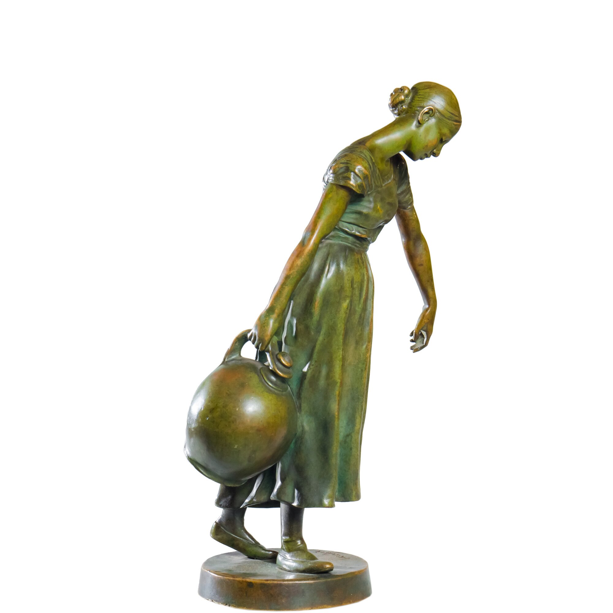 Statueta - Arthur Strasser - Femeie cu ulciorul - eMAG.ro