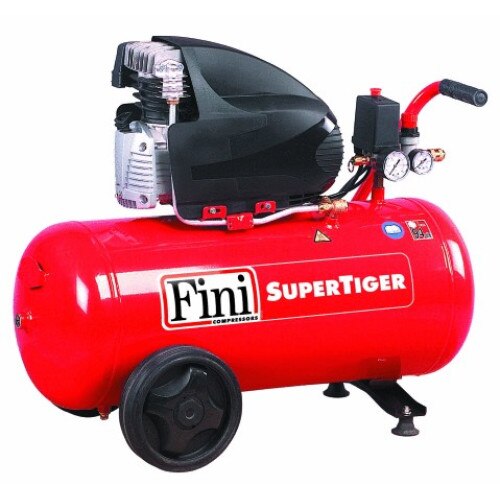 Compresor aer cu ulei Fini 2.5cp 50l debit aer aspirat 250l/min debit ...