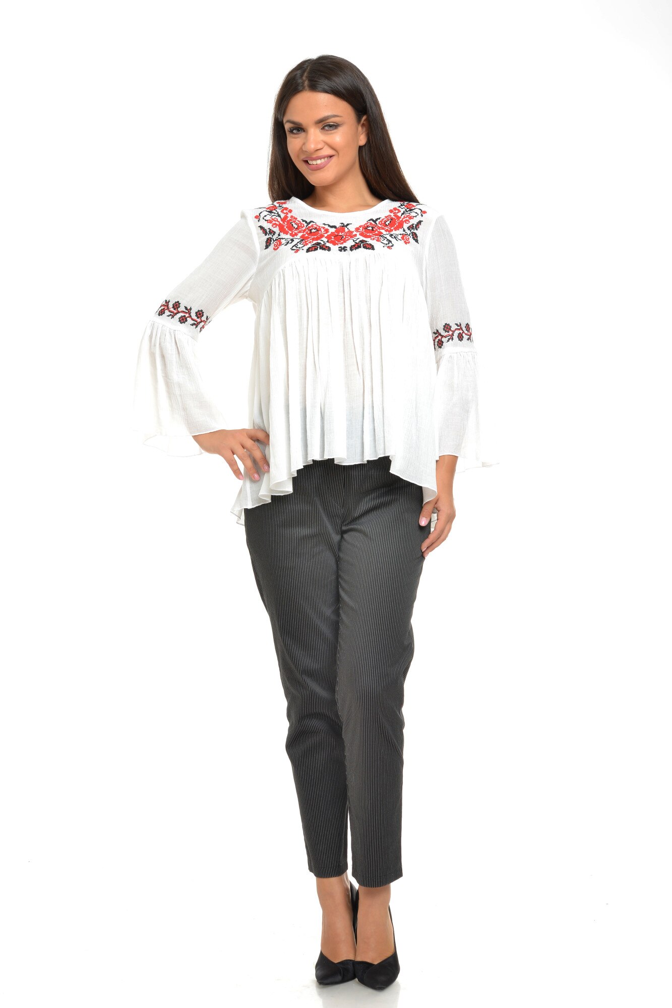 Ie moderna romaneasca tip baby-doll, Dress to Impress - eMAG.ro