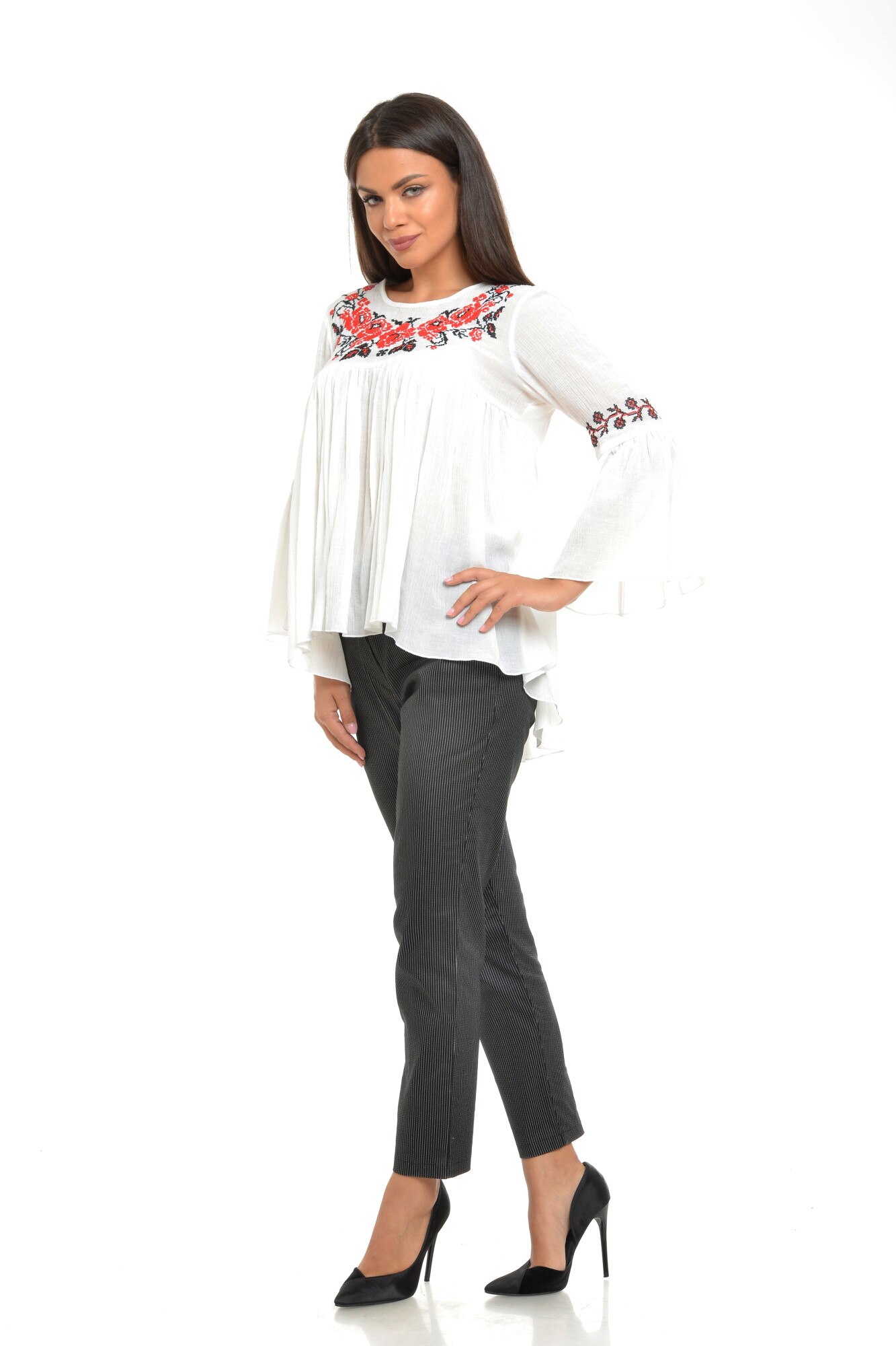 Ie moderna romaneasca tip baby-doll, Dress to Impress - eMAG.ro