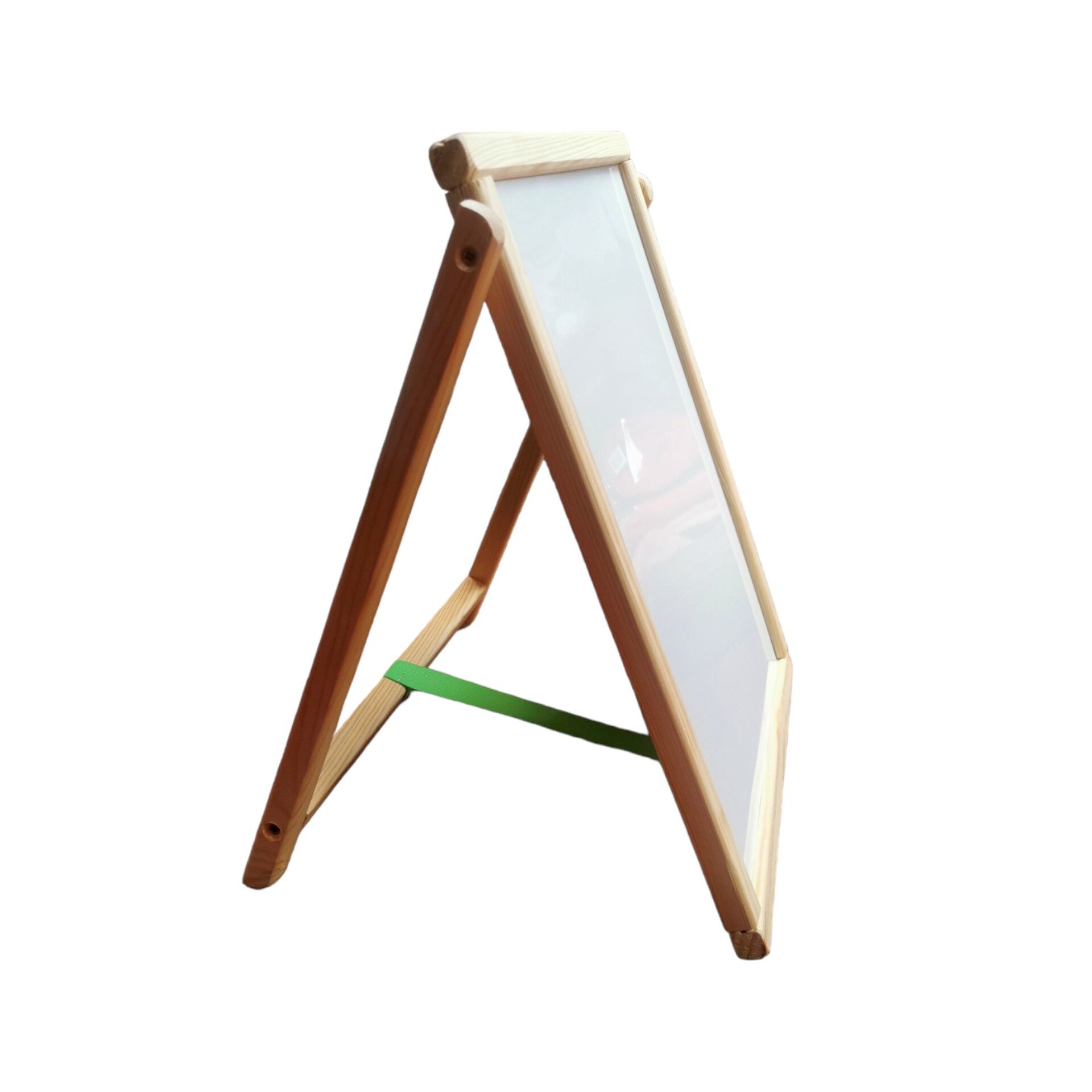 Tabla magnetica de scris cu marker, din lemn, cu litere magnetice ...