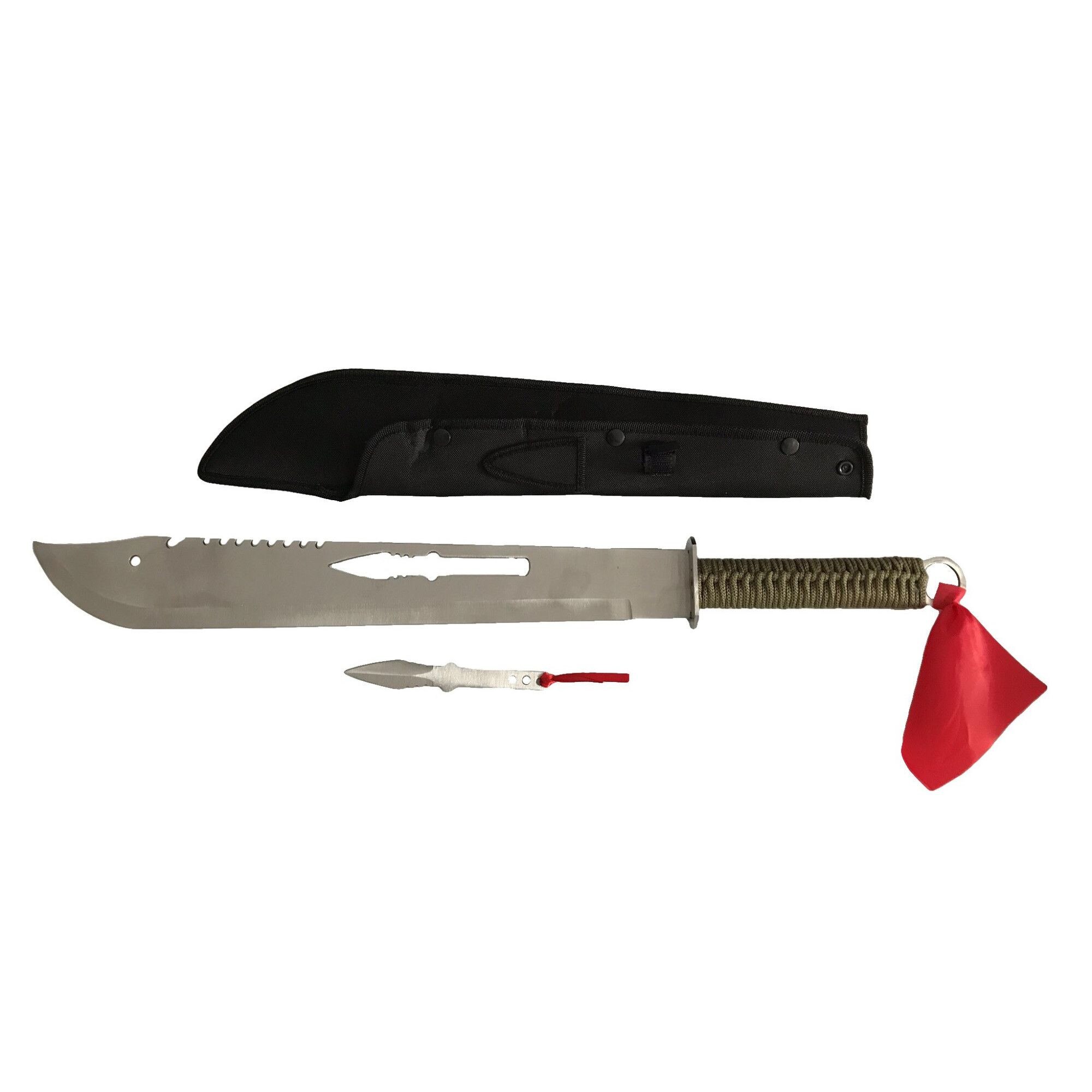 Set Maceta 65cm, Cutit de aruncat la tinta + Husa BTG-337 - eMAG.ro