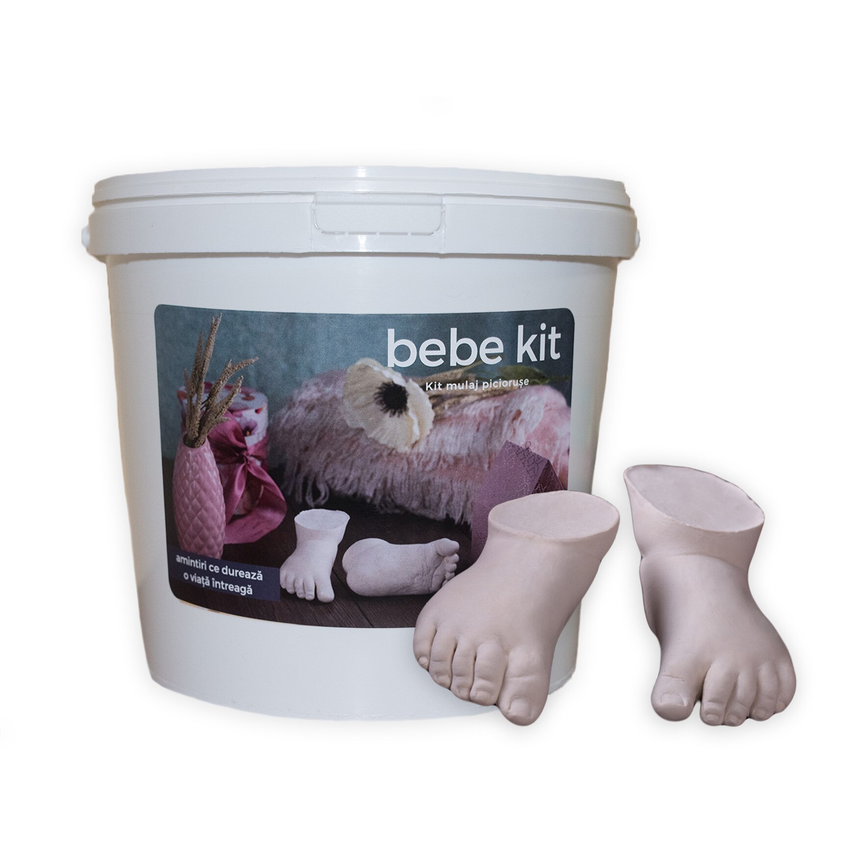 Kit mulaj doua picioruse de bebelus, MemoShop - eMAG.ro