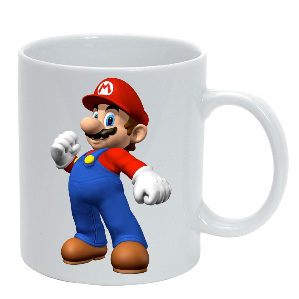 Cana personalizata Mario 14, ceramica, 330 ml - eMAG.ro