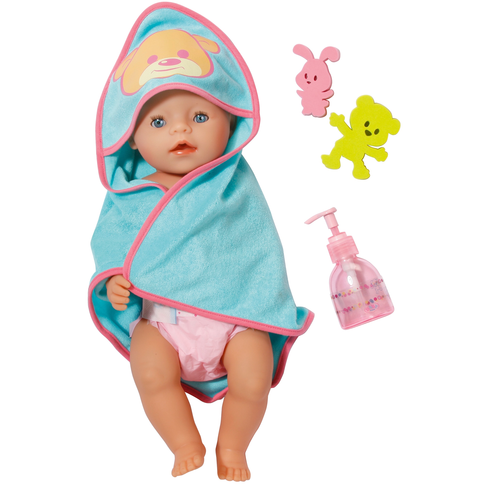 Set accesorii baita Zapf Baby born - eMAG.ro