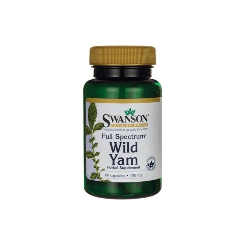 Swanson Full Spectrum Wild Yam (ignama salbatica), 400mg 60 Capsule ...