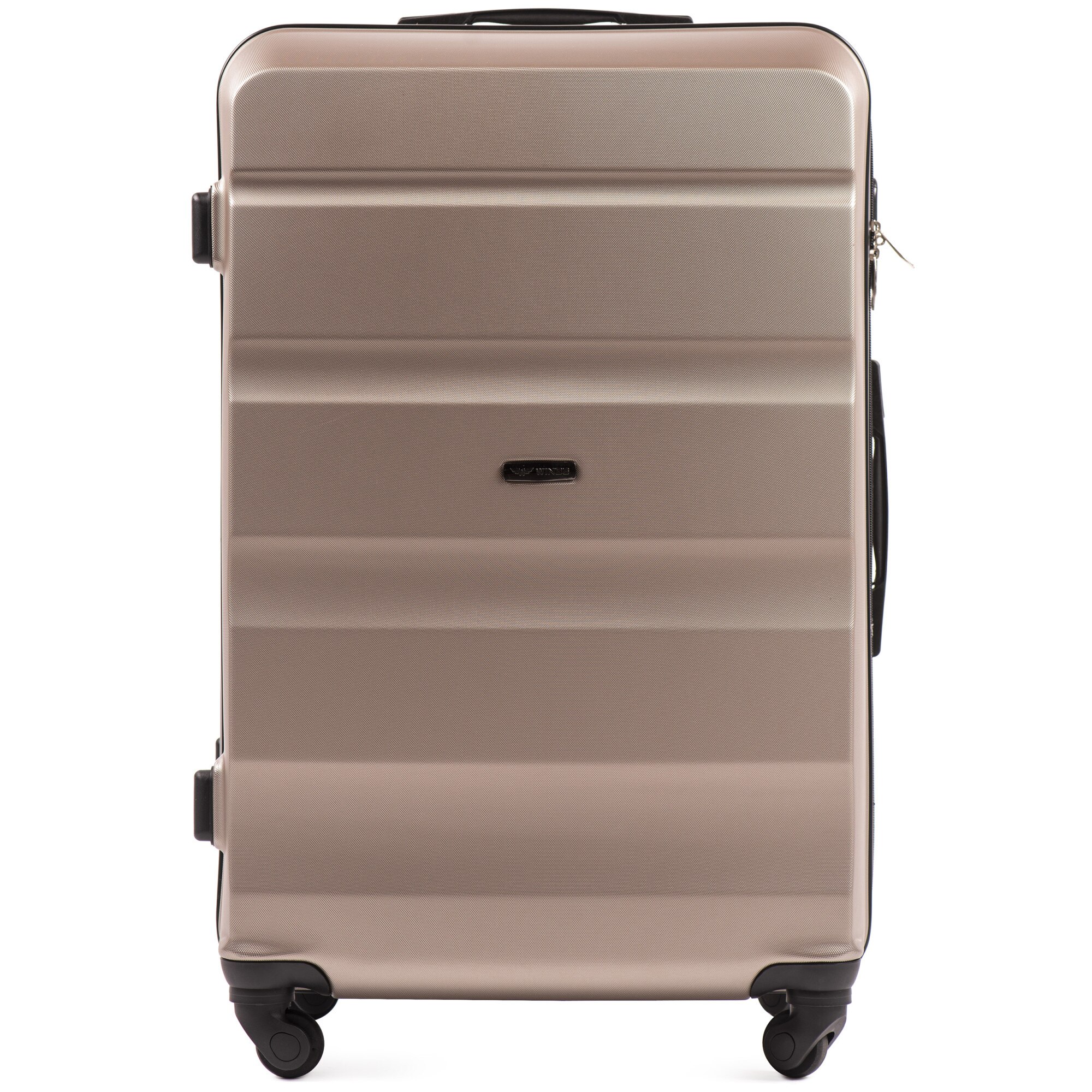 Set Trolere, WINGS, ABS, 4 Roti, AT01 3 Piese, Auriu - eMAG.ro