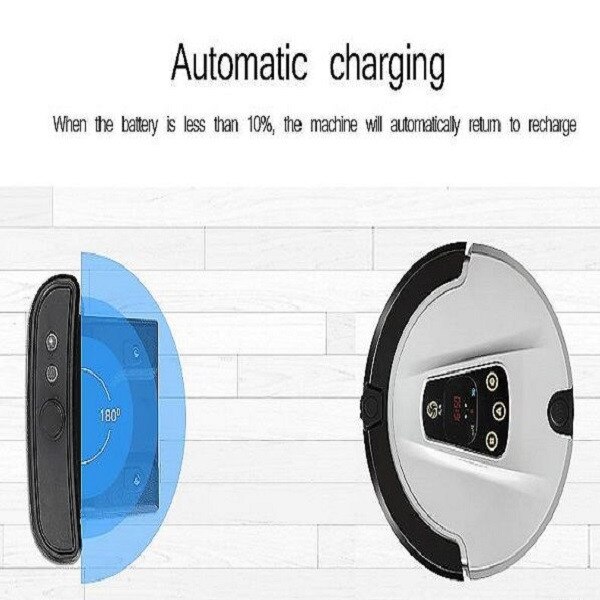 Робот - прахосмукачка, COVACE CAMERA, 32 * 32 * 8.9см, сребърен - eMAG.bg