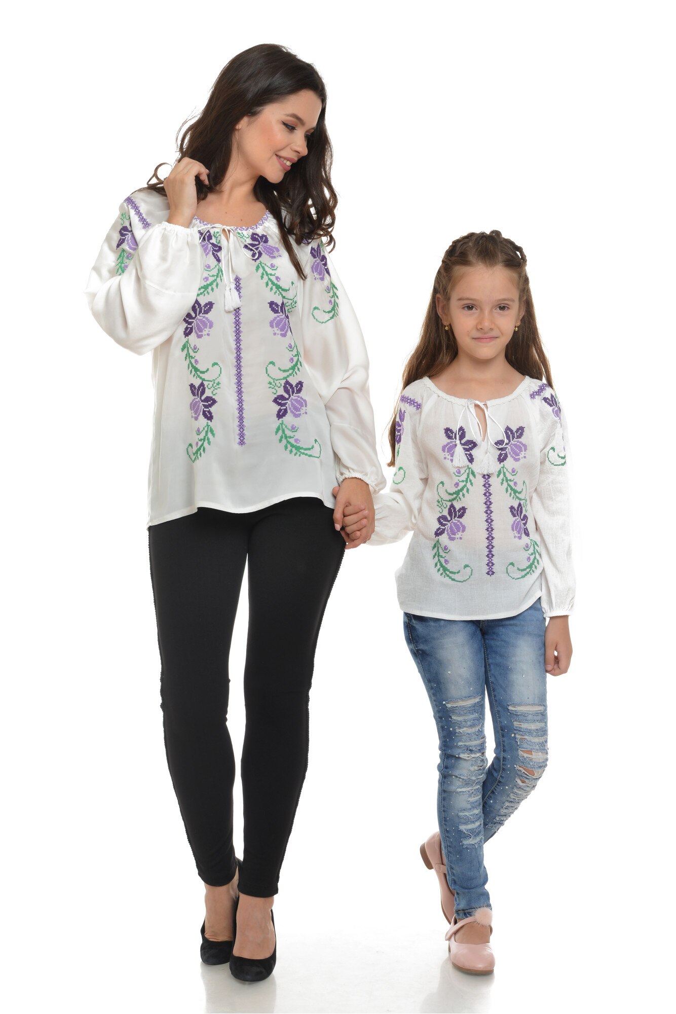 Set mama - fiica, Ii Traditionale Romanesti, Dress To Impress, masura ...